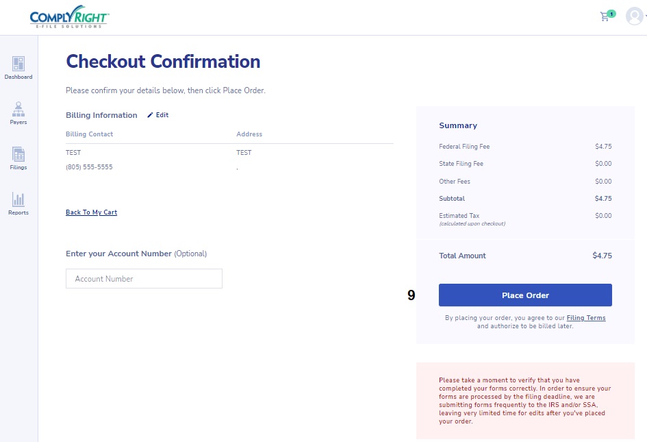 How to Create & Print Forms on (EFile Site) – CUSTSUPP